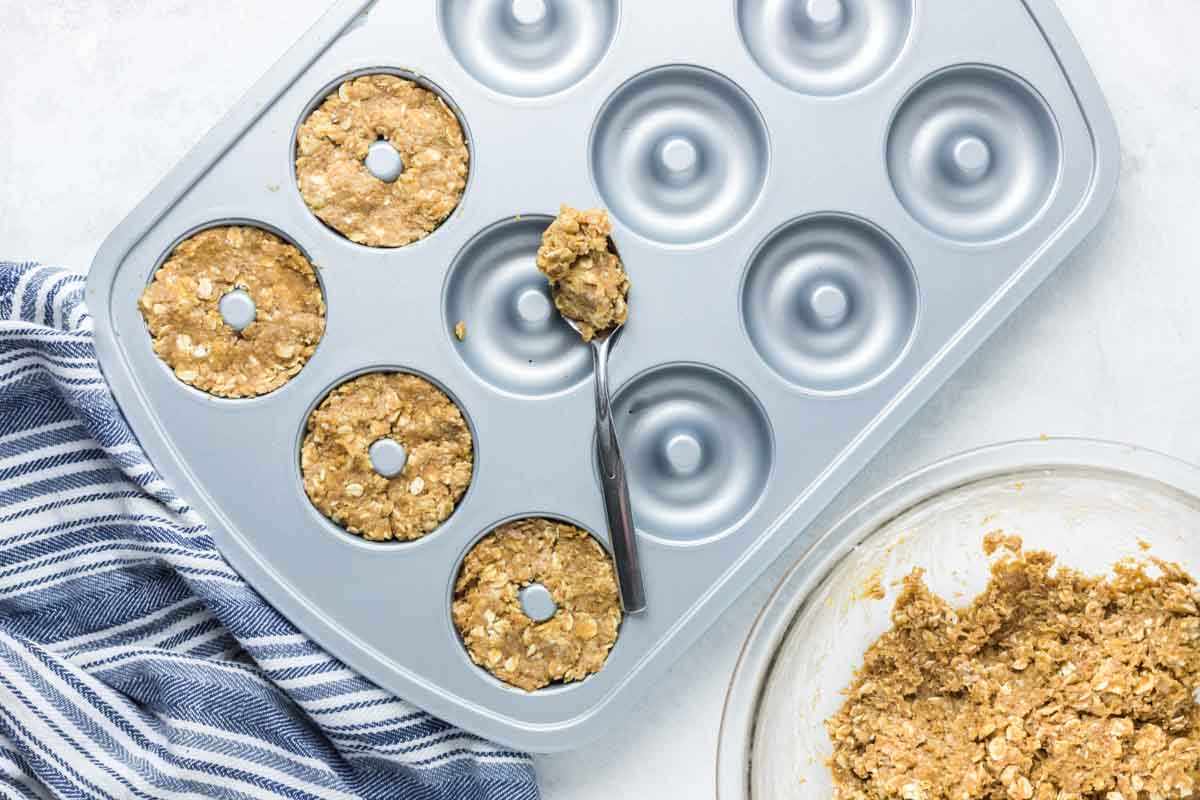 Homemade Peanut Butter Dog Donuts - Spoiled Hounds