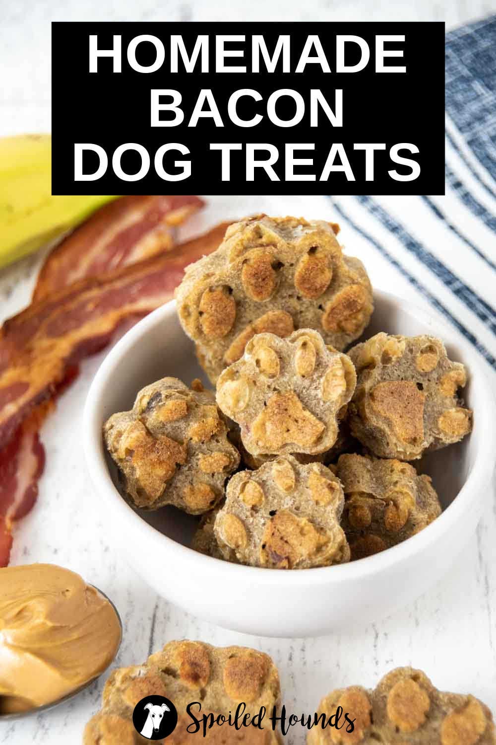 Homemade Bacon Dog Treats