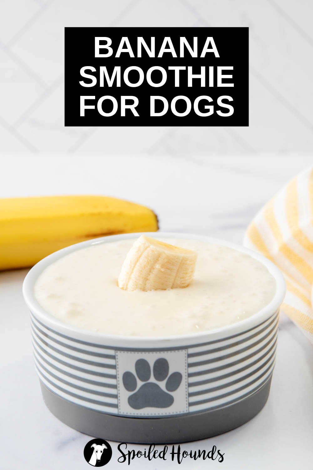 Banana Smoothie For Dogs