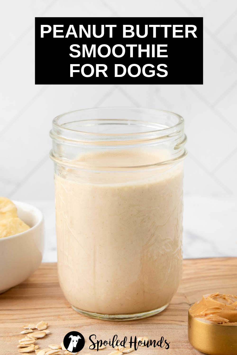 Peanut Butter Smoothie For Dogs