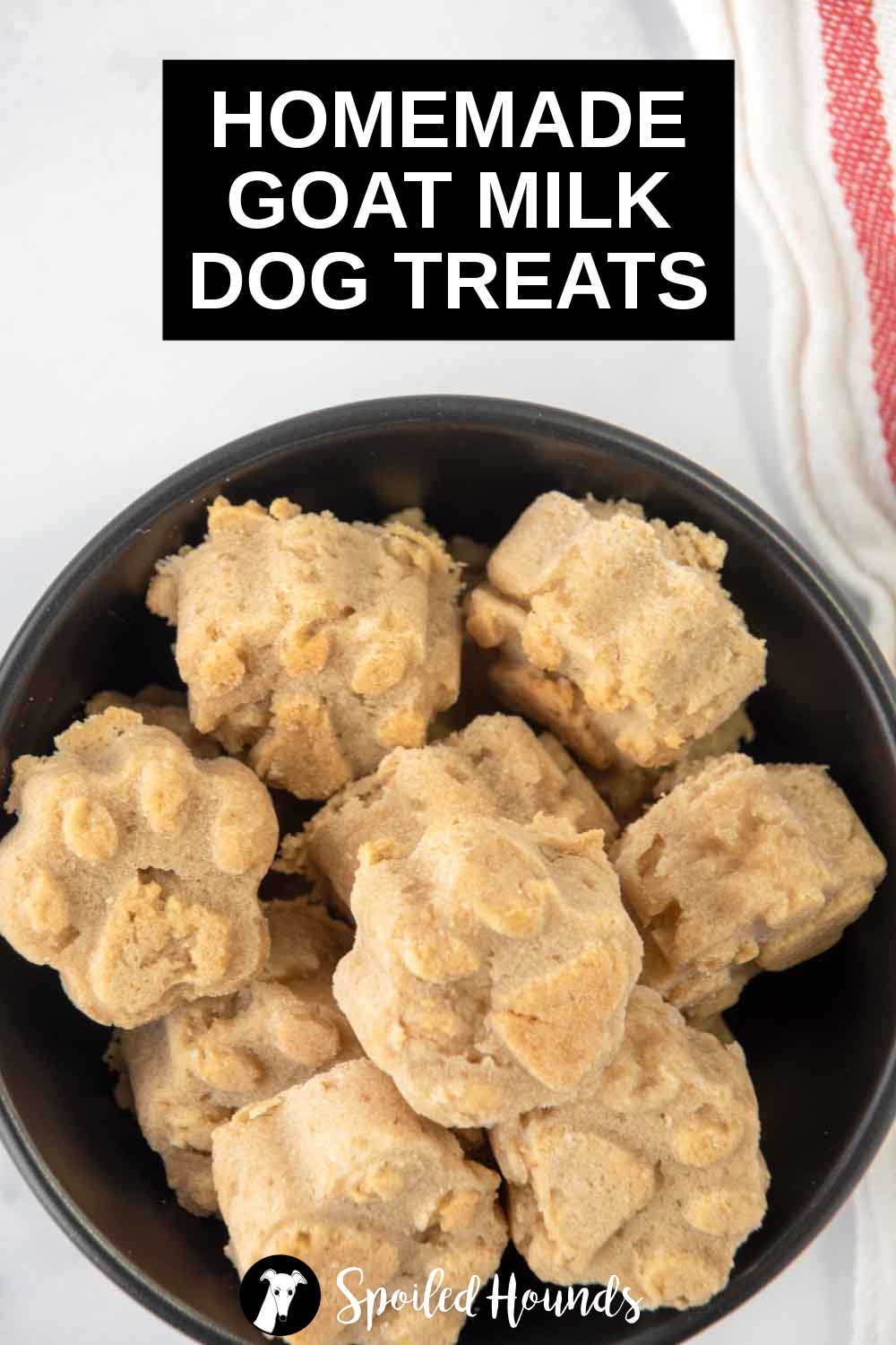 Easy Goat Milk Dog Treats Recipe - Spoiled Hounds