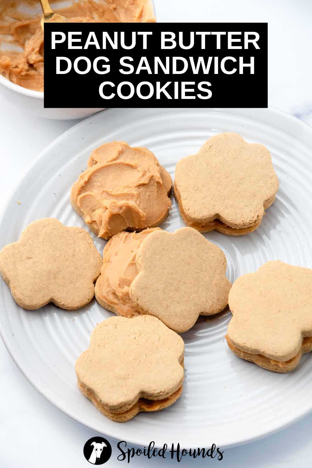 Peanut Butter Dog Sandwich Cookies Recipe