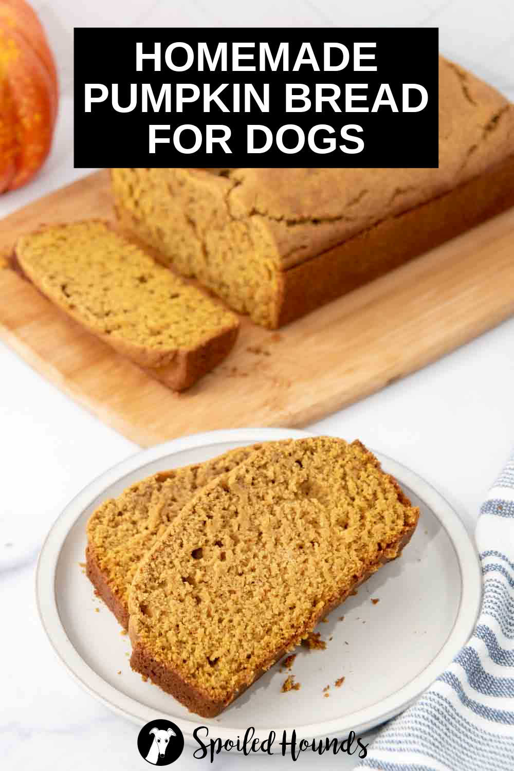 Easy Pumpkin Bread for Dogs Recipe - Spoiled Hounds