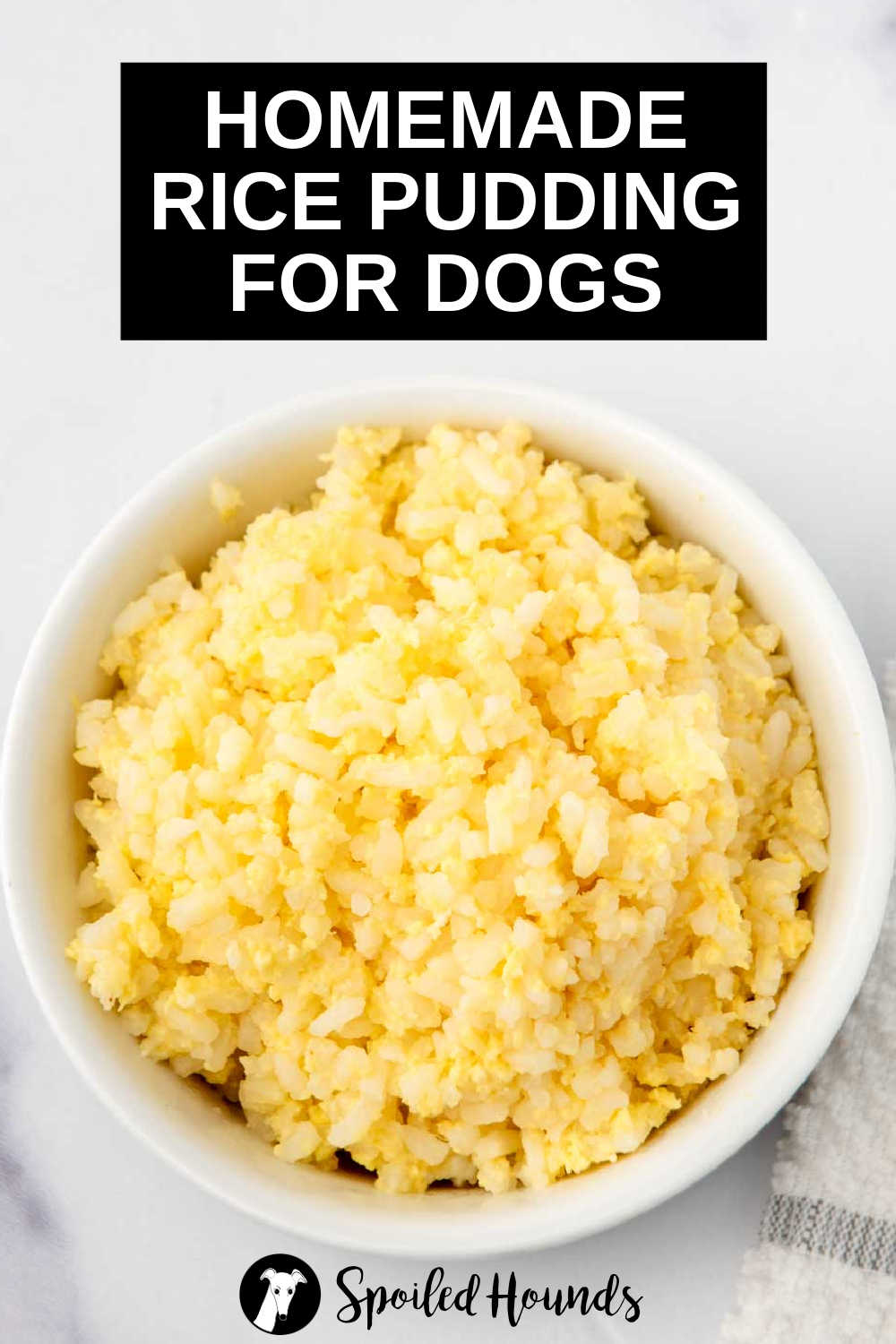 Rice Pudding For Dogs