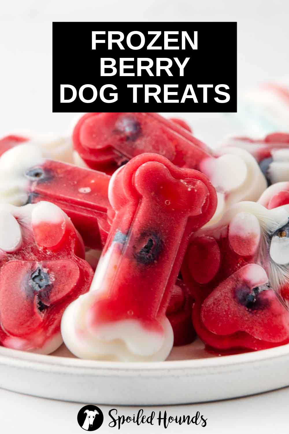 Frozen Berry Dog Treats
