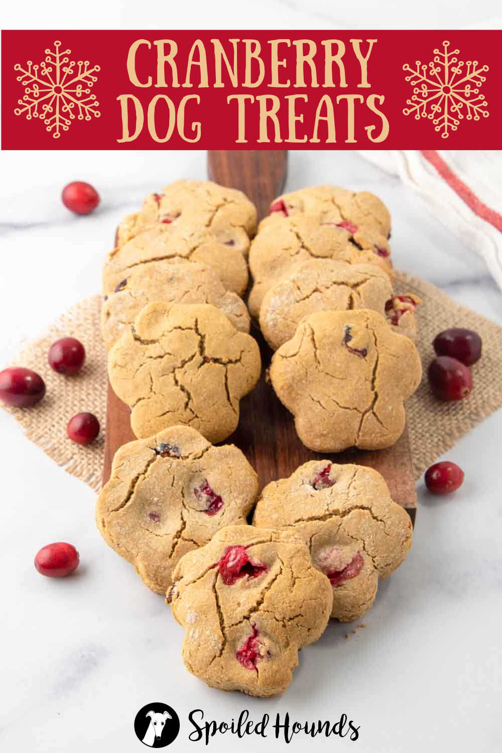 Cranberry Dog Treats Recipe