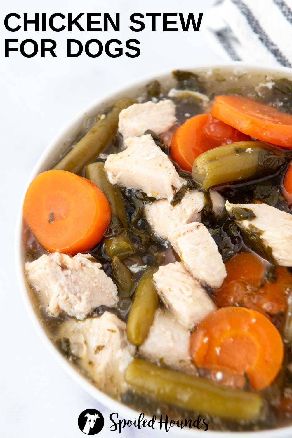 Chicken Stew For Dogs (Slow Cooker, Instant Pot, and Stovetop)