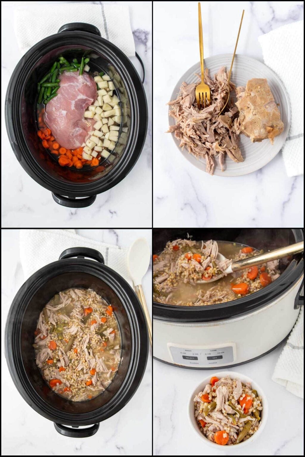 Homemade Pork Dog Food (Slow Cooker and Instant Pot) - Spoiled Hounds