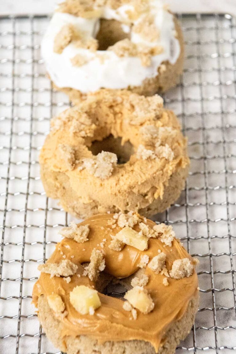 Homemade Apple Dog Donuts