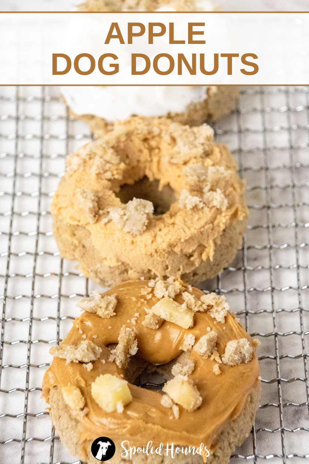 Homemade Apple Dog Donuts