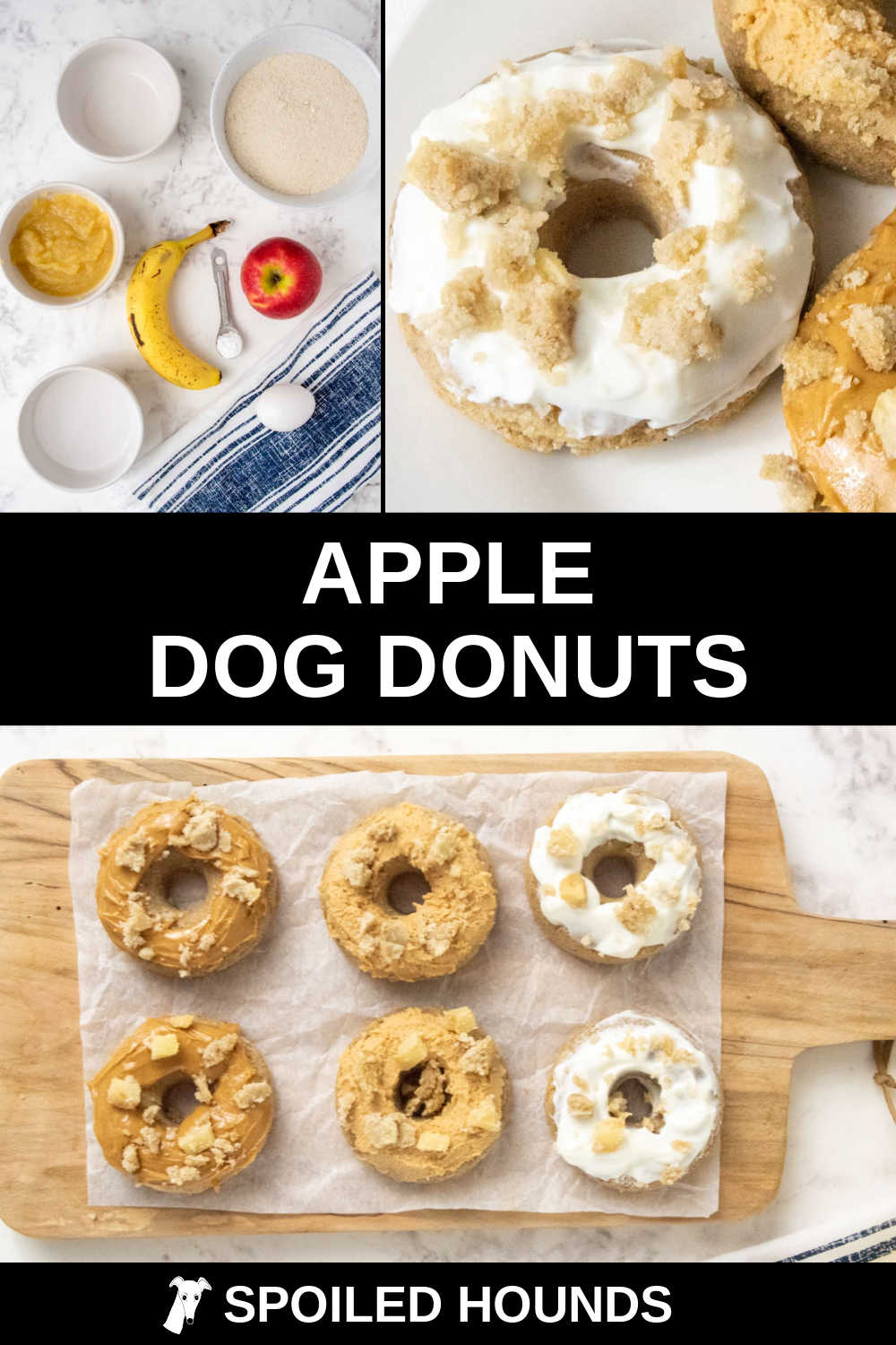 Homemade Apple Dog Donuts