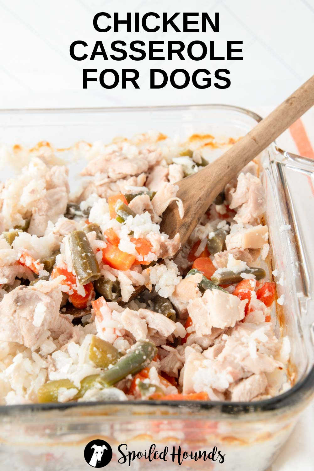 Homemade Chicken Casserole for Dogs