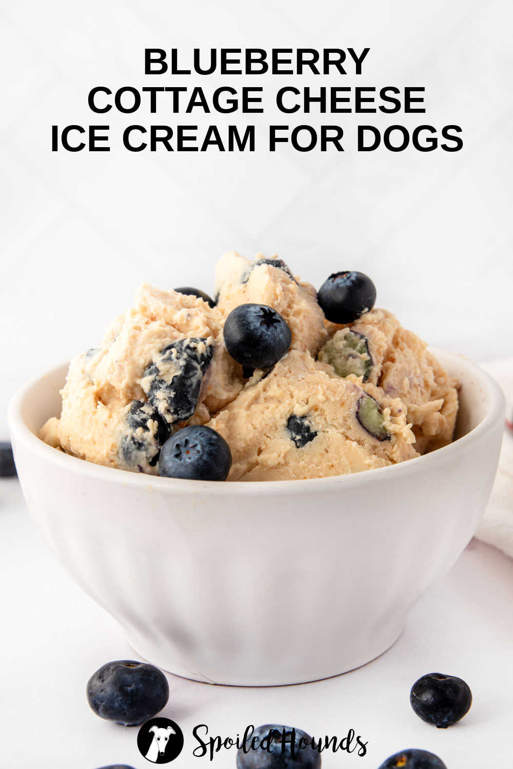 Berry Cottage Cheese Ice Cream For Dogs Recipe