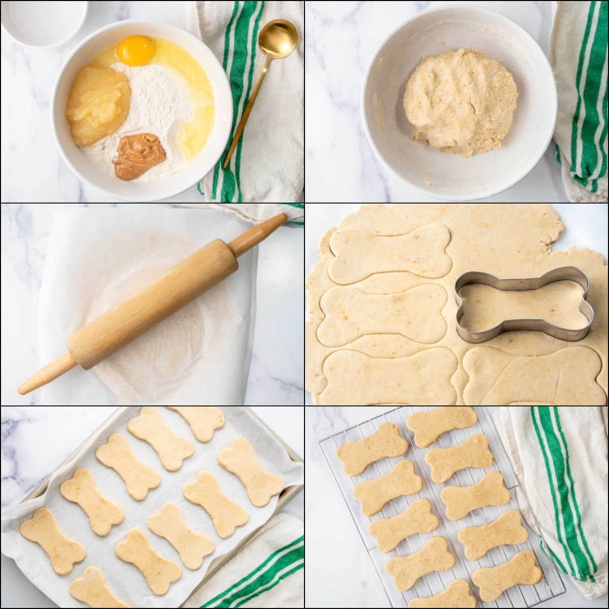 Homemade Brown Rice Flour Dog Treats (Gluten Free)