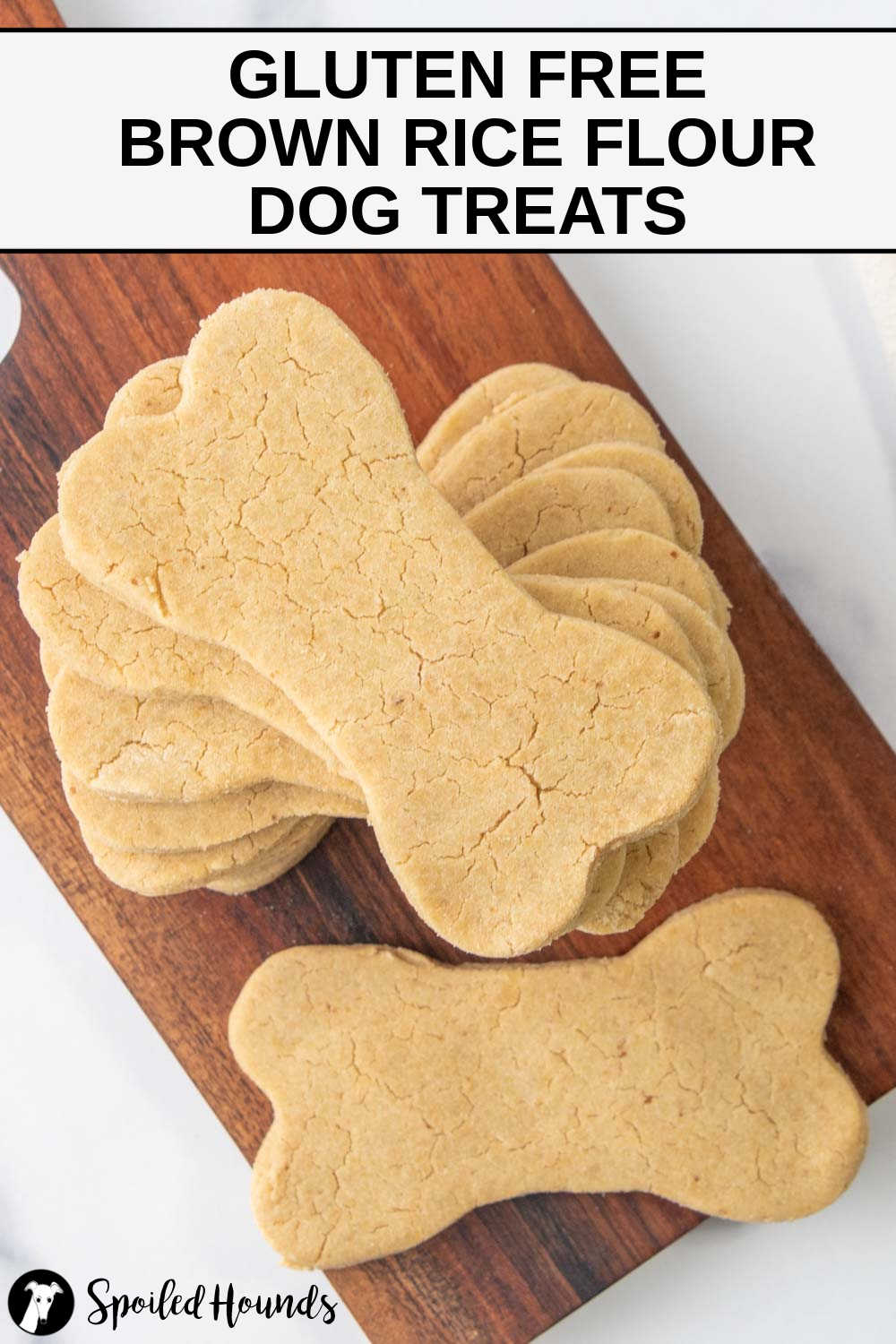 Homemade Brown Rice Flour Dog Treats (Gluten Free)