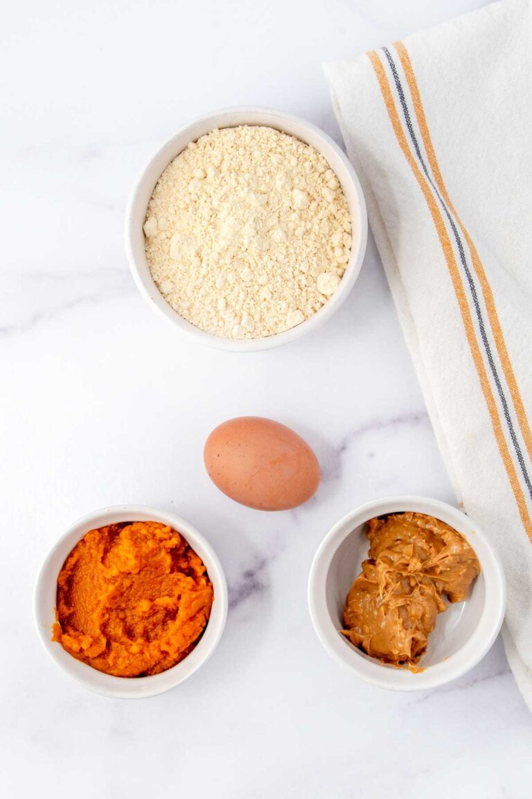 Homemade Chickpea Flour Dog Treats (4 Ingredients)