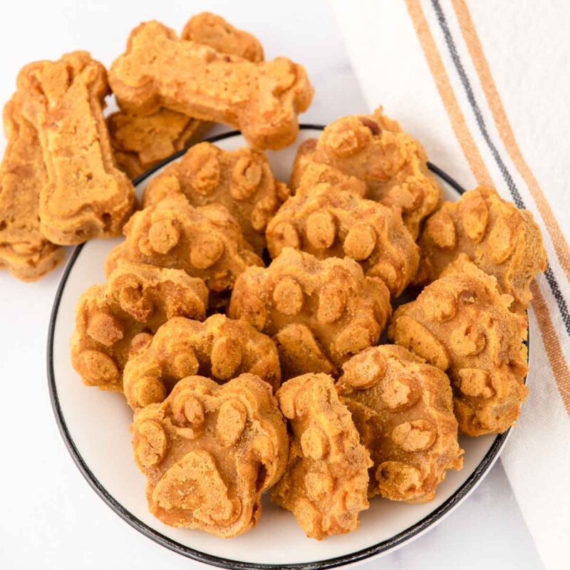 Homemade Chickpea Flour Dog Treats (4 Ingredients)