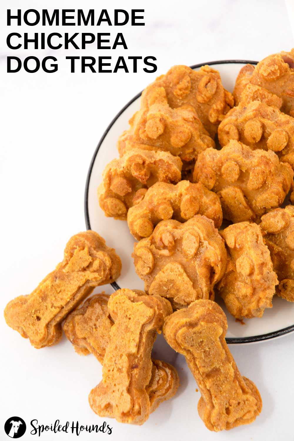 Homemade Chickpea Flour Dog Treats (4 Ingredients)