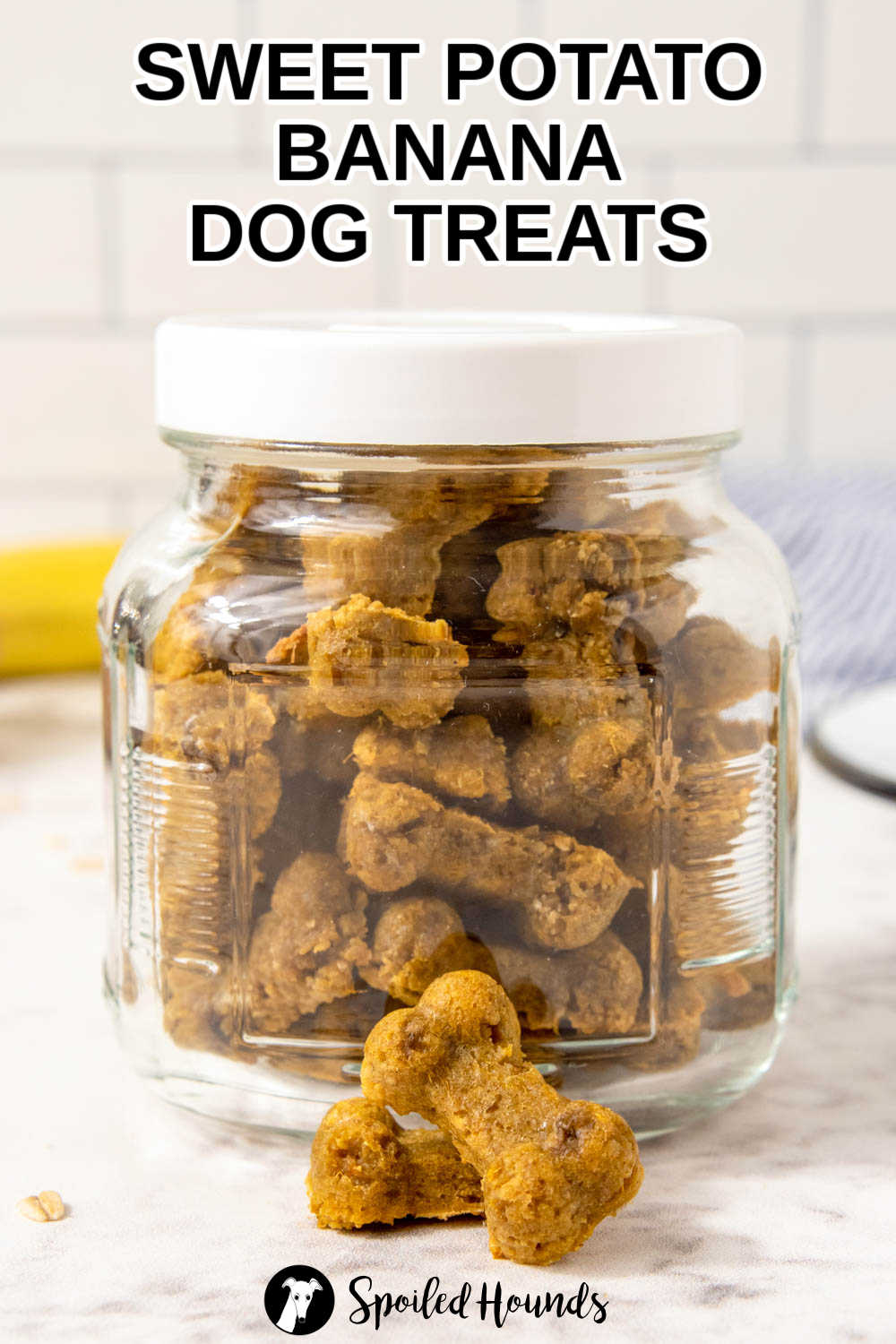 Homemade Sweet Potato Banana Dog Treats