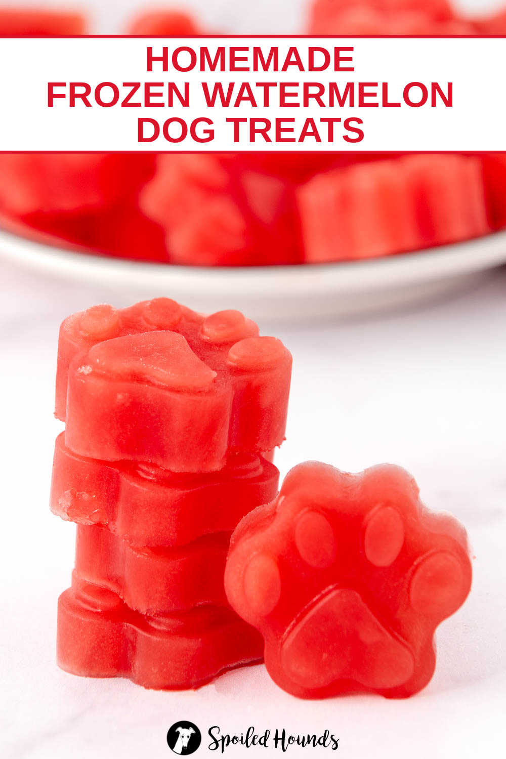 Frozen Watermelon Dog Treats