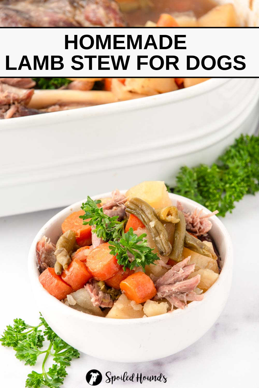 Homemade Lamb Stew for Dogs