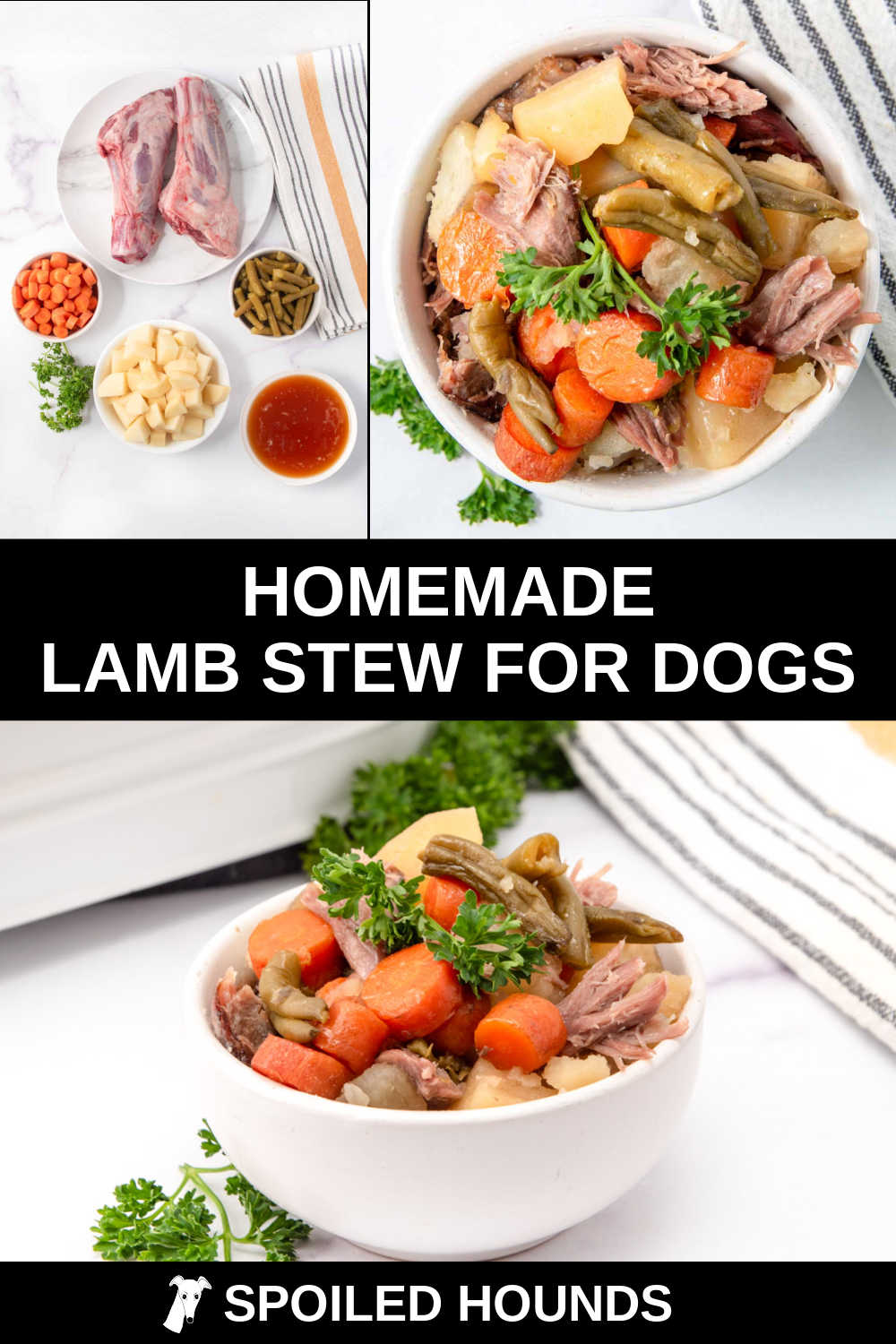 Homemade Lamb Stew for Dogs