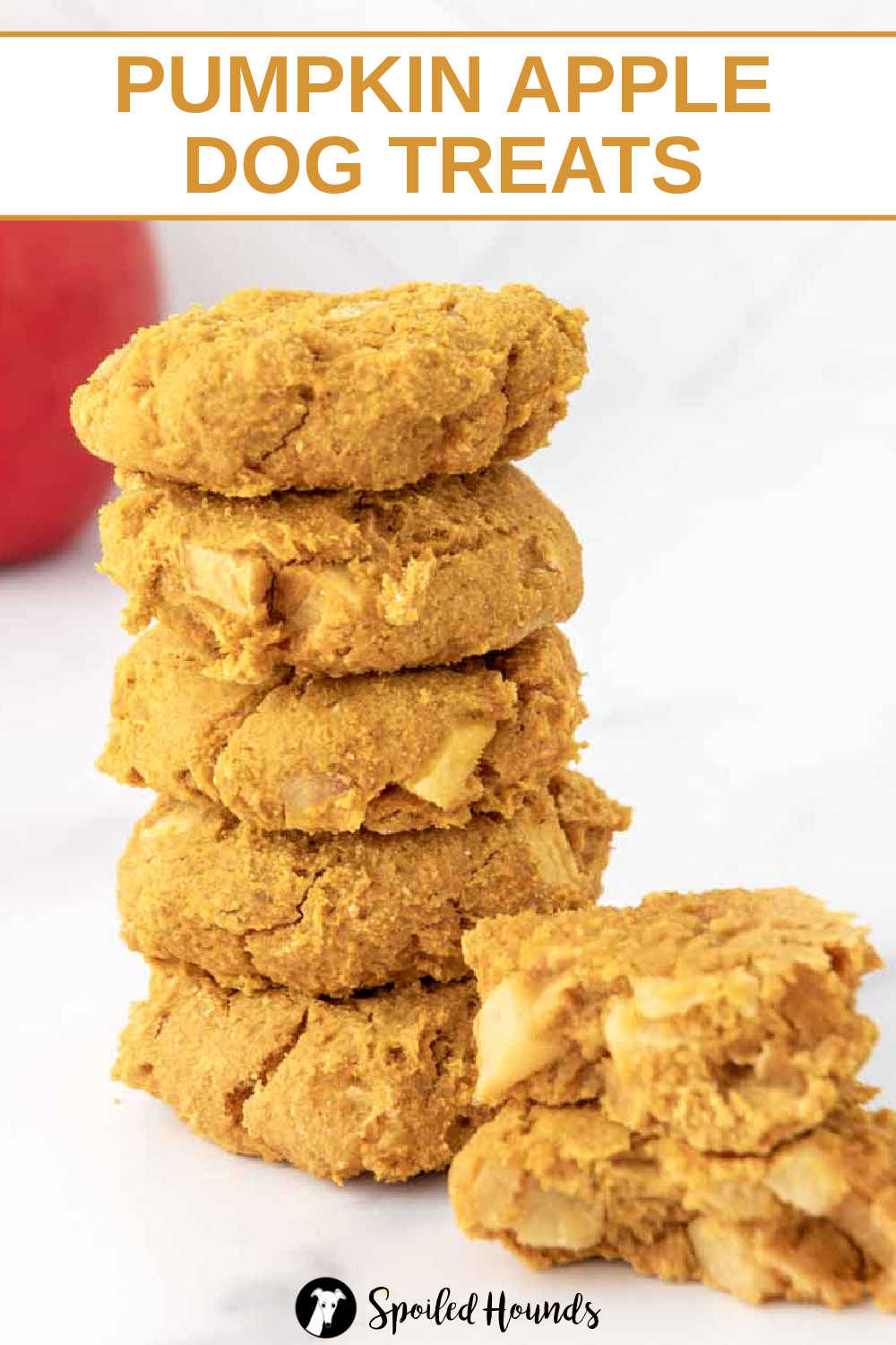 Pumpkin Apple Dog Treats