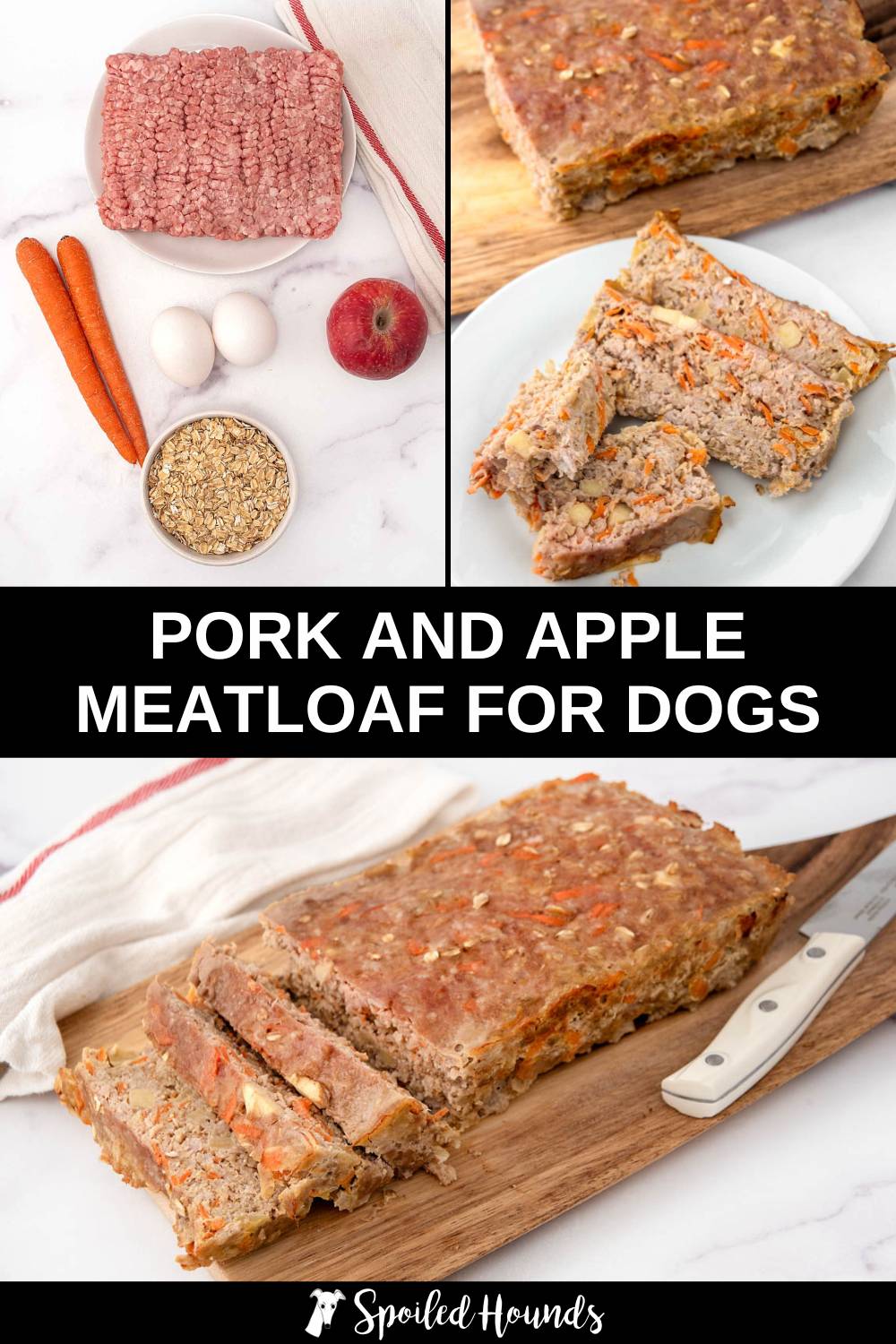 Homemade Pork and Apple Meatloaf for Dogs (Easy Recipe)