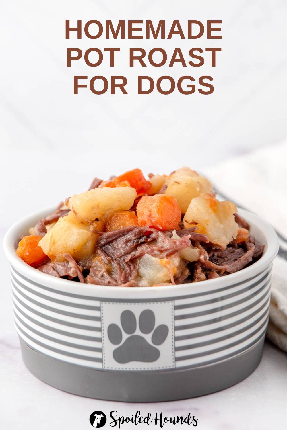Homemade Pot Roast for Dogs