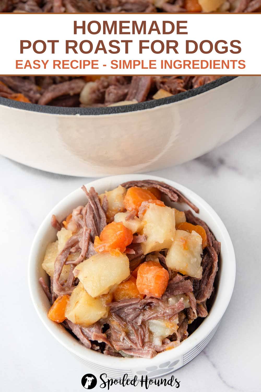 Homemade Pot Roast for Dogs