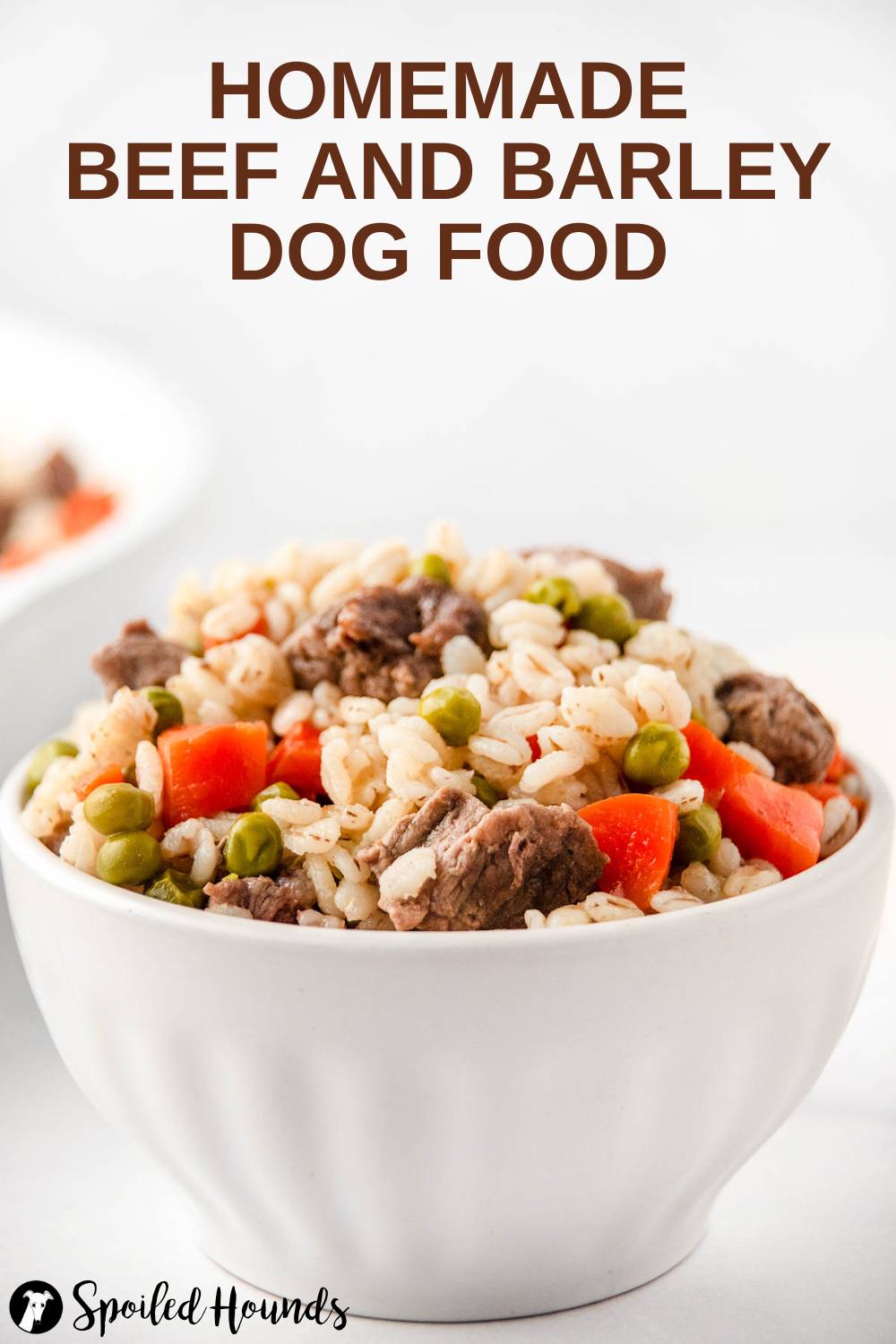 Homemade Beef and Barley Dog Food - Easy Skillet Recipe