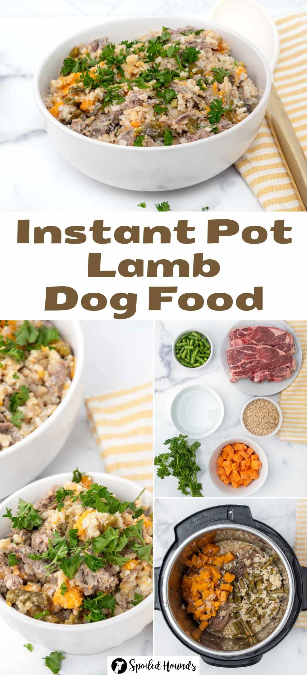 Instant Pot Lamb Dog Food