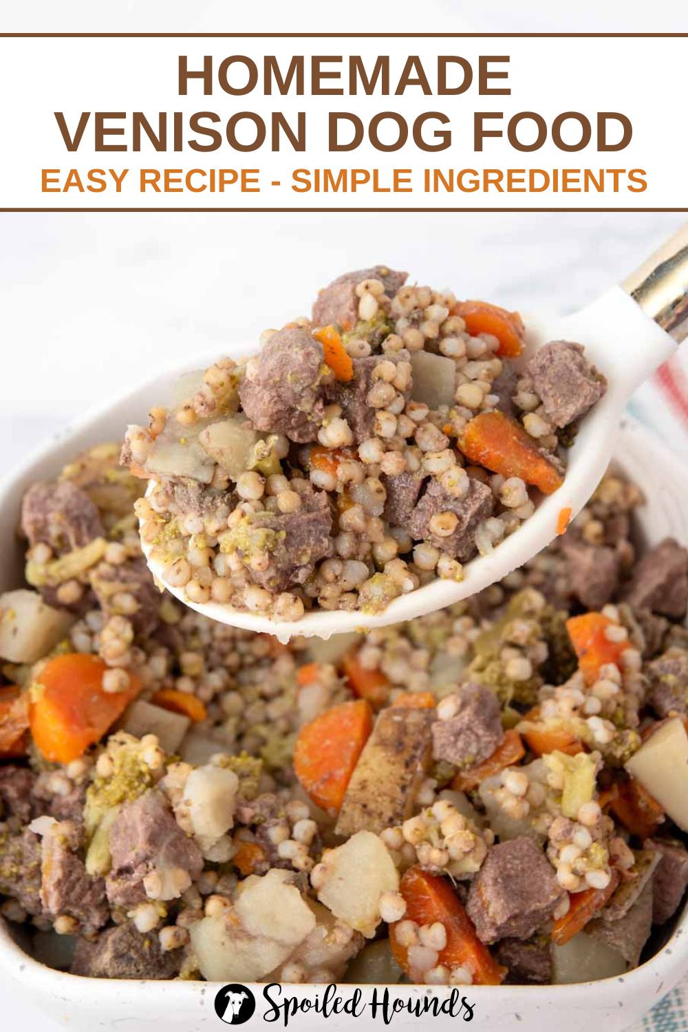 Homemade Venison Dog Food (Instant Pot and Slow Cooker)