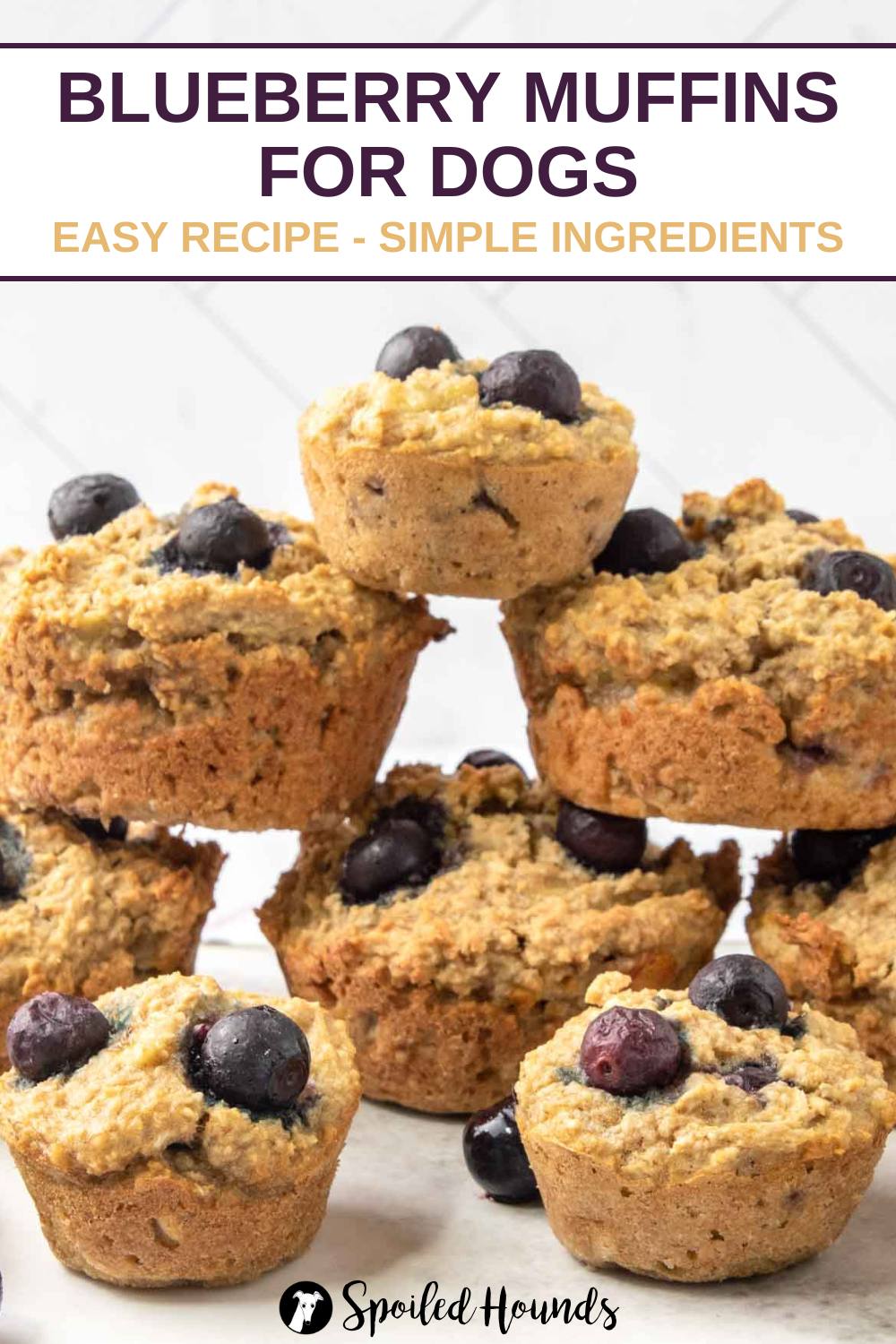 Homemade Blueberry Muffins for Dogs (Easy Recipe)