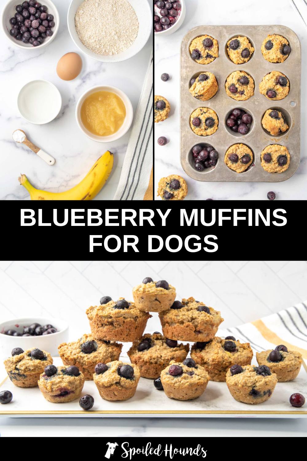 Homemade Blueberry Muffins for Dogs (Easy Recipe)
