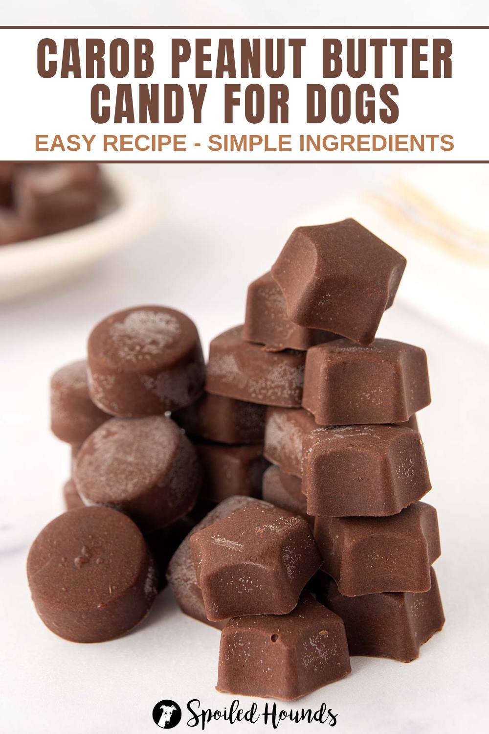 Homemade Carob Peanut Butter Candy for Dogs (Easy Recipe)
