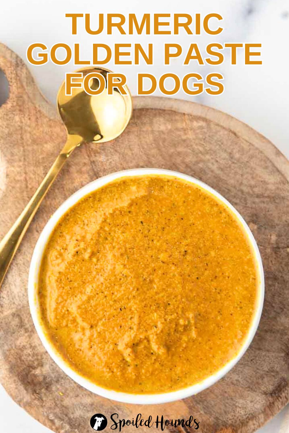 Homemade Turmeric Golden Paste for Dogs - Benefits and Recipe