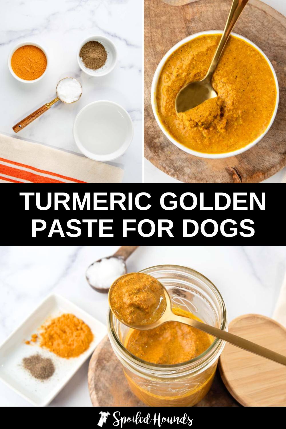 Homemade Turmeric Golden Paste for Dogs - Benefits and Recipe