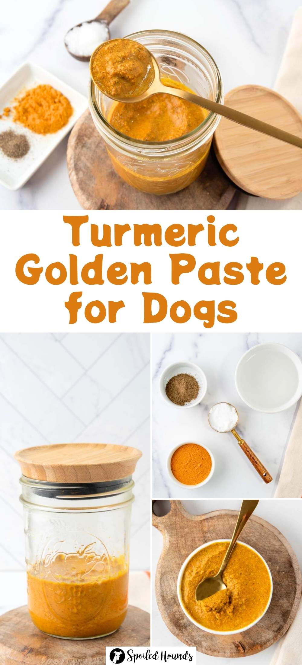 Homemade Turmeric Golden Paste for Dogs - Benefits and Recipe