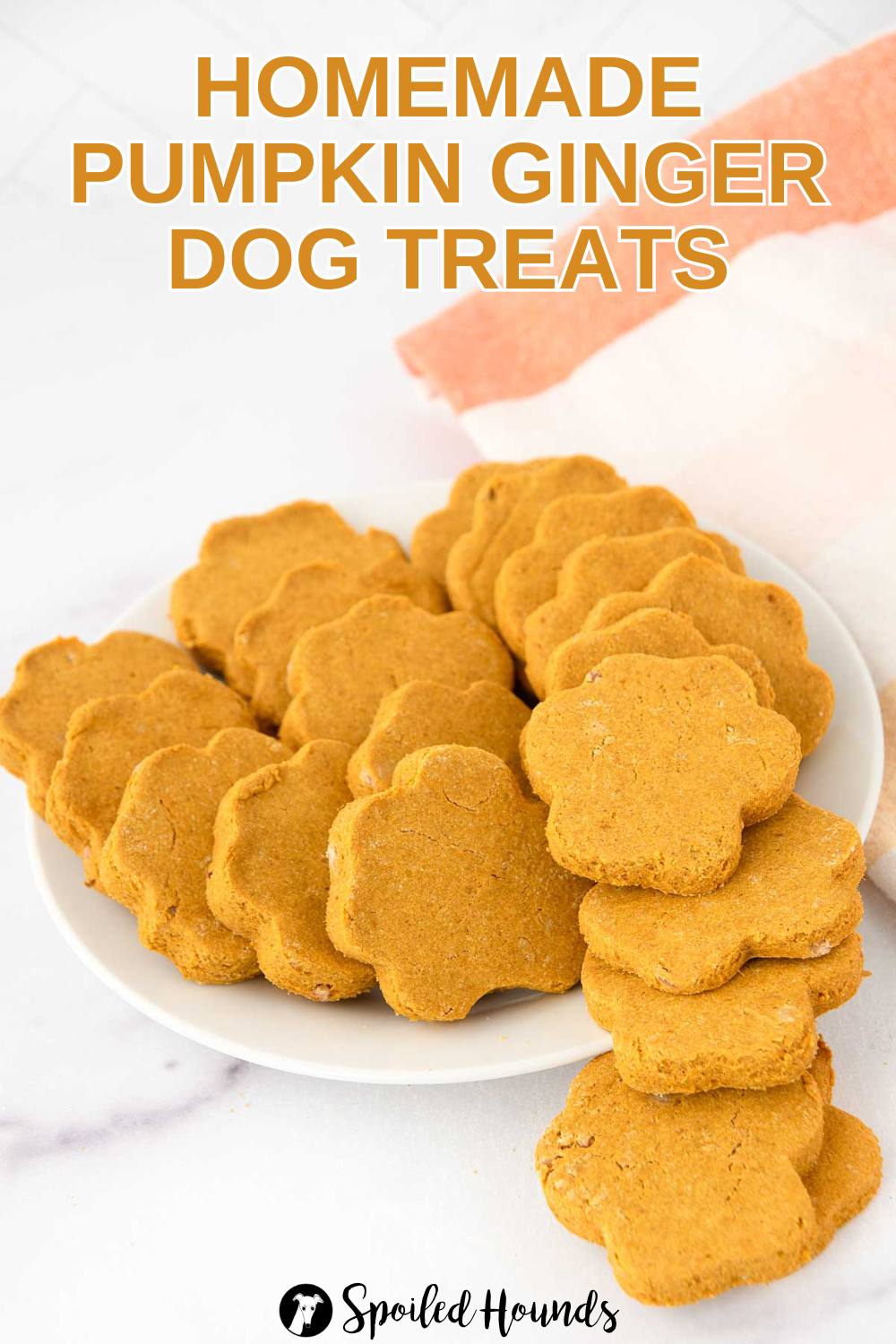 Homemade Pumpkin Ginger Dog Treats (Easy Recipe)