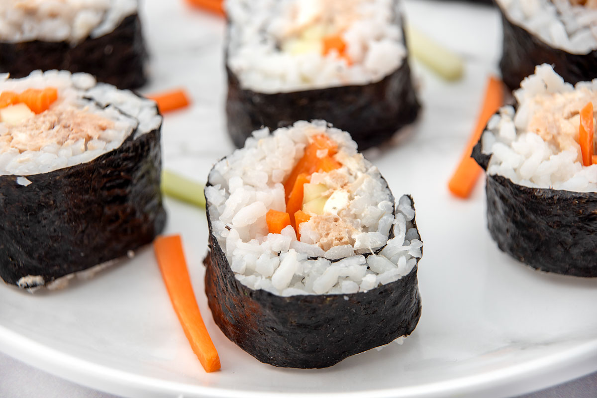 Homemade Sushi for Dogs with Fish and Veggies (Easy Recipe)