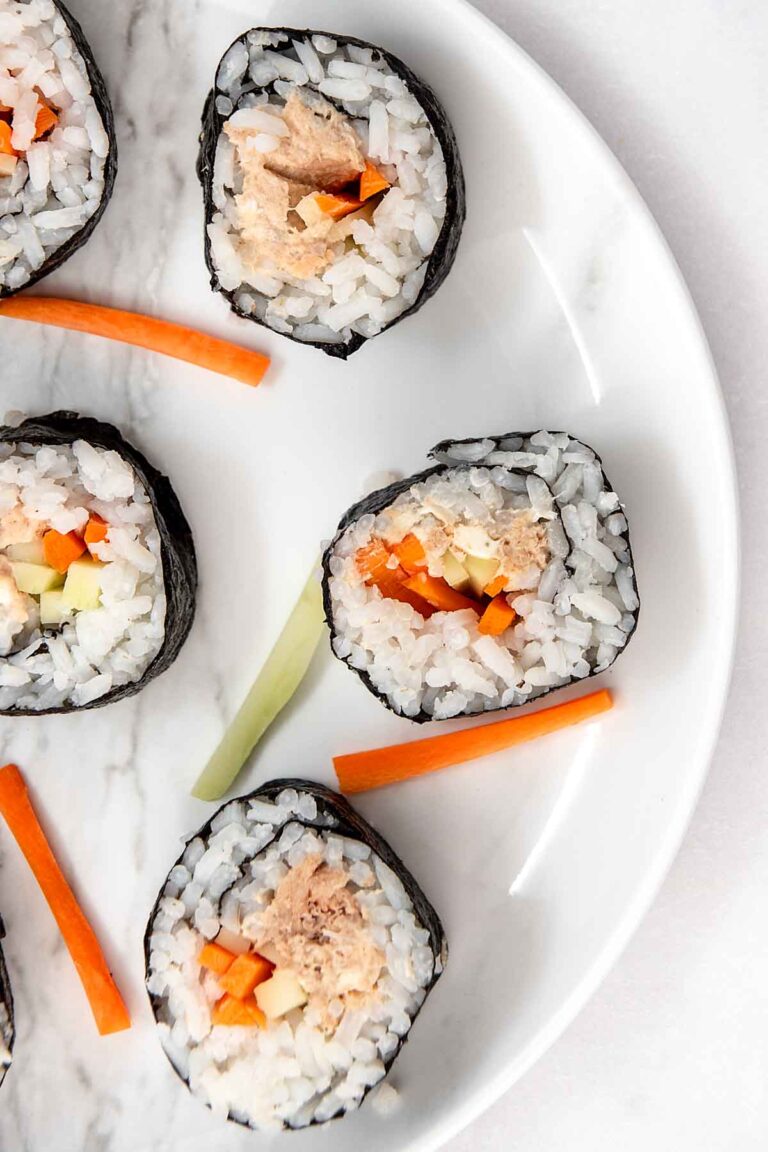 Homemade Sushi for Dogs with Fish and Veggies (Easy Recipe)