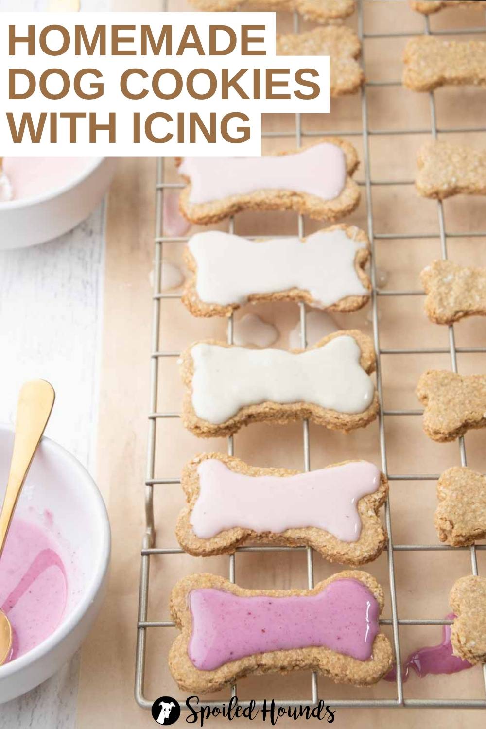 Homemade Dog Cookies With Icing (Easy Recipe)